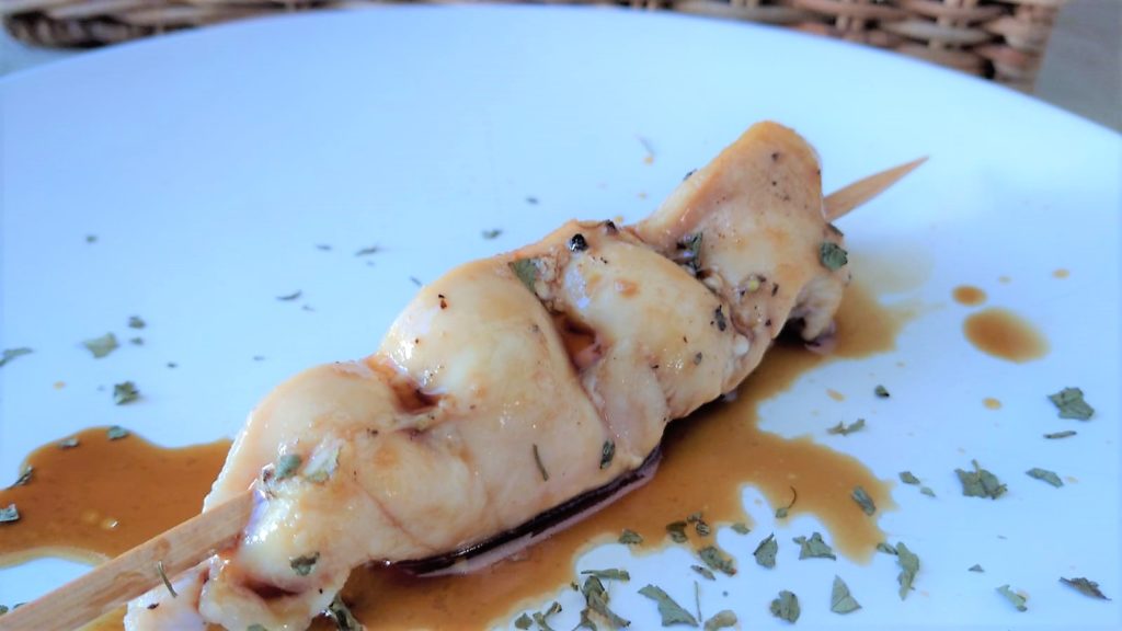 Pinchito de pollo con un toque oriental – Cocina Con Carisma